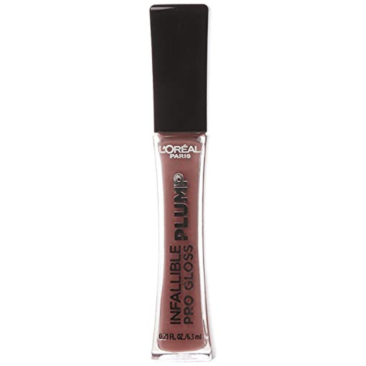L’Oréal Paris Infallible Pro Gloss Plump Lip Gloss with Hyaluronic Acid, Long Lasting Plumping Shine, Lips Look Instantly Fuller and More Plump, Moonlit Rose, 0.21 fl. oz.