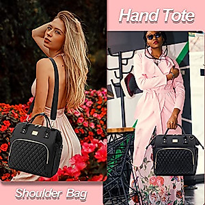 Weitars Lunch Bag for Women Cute Lunch Bag For Work,Insulated Lunch Box Lunch Purse Leakproof Wide-Open Lonchera Lunchbag Lunch Tote With Pockets And Adjustable Strap For Office School Picnic Beach