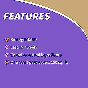 Bonide Bat Magic Bat Repellent, Pack of 4 Ready-to-Use Peppermint Oil Scent Packs for Long Lasting Indoor Bat Control