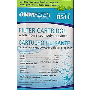 OmniFilter RS14-SD Whole House Filter Replacement Cartridge (2-Pack)