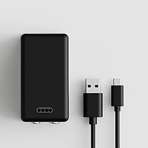 HUG&FKL 16 Gal Assembly Touchless Motion Sensor Rectangular Trash Can with Lid, Lithium Battery Powered, Brushed Stainless Steel, Ideal for Kitchen, Office, Living Room