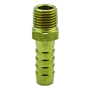 Milton 602 1/4" MNPT 3/8" ID Hose End Fitting - Box of 10