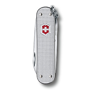 Victorinox Swiss Army Classic Pocket Knife (Silver Alox)