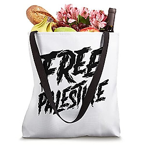 Free Palestine Protest Support for Gaza and Jerusalem Gift Tote Bag