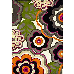 SAFAVIEH Soho Collection 5' x 8' Multi SOH752A Handmade Premium Wool Area Rug