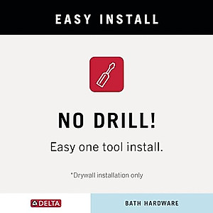 Delta Faucet 77638-CZ Stryke Towel, Double Hook, Champagne Bronze