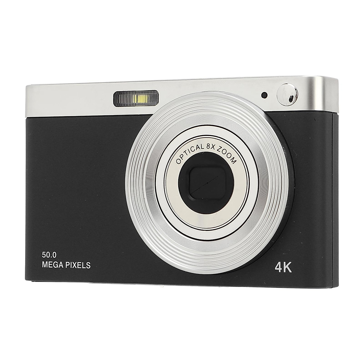 Digital Camera, 4K Kids Camera Video Camera with 32GB Card FHD 1080P 50MP Vlogging Camera 16X Zoom Compact Portable Mini Rechargeable Camera for Students Teens Adults Girls Boys