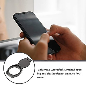 UKCOCO USB Camera Computers Laptops 5pcs Laptop Universal Practical Webcam Caps Covers Peep Blocker Plastic Privacy Tablet Anti Anti-peep Home Black for Camera Cover USB Camera