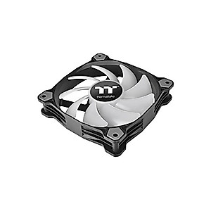 Thermaltake Pure Plus 12 RGB TT Premium Edition 120mm Software Enabled Circular 9 Controllable LEDs RGB PWM Case Radiator Fan 3Pack, TT RGB PLUS Software, AI Interactive Voice Control CL-F063-PL12SW-A