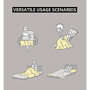 Blue Galaxy Throw Blanket for Couch Galaxy Space Blanket All Season Ultra Soft Lightweight Warm Flannel Plush Throw Fuzzy Blanket for Sofa Chair Travel (Blue,Throw(50"x60"))