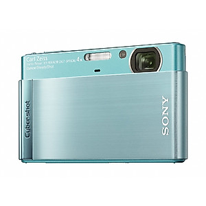 Sony Cyber-shot DSC-T90 12 MP Digital Camera with 4x Optical Zoom and Super Steady Shot Image Stabilization (Blue)