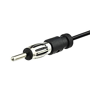 Bingfu Car Radio Antenna Extension Cable 10 feet / 3m Car FM AM Radio Car Antenna Extension Cable Cord DIN Plug Connector Coaxial Cable for Vehicle Truck Car Stereo Head Unit CD Media Receiver Player
