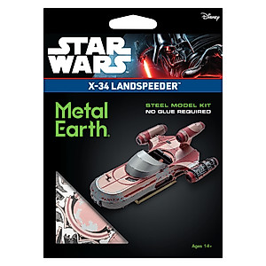 Metal Earth Star Wars X-34 Landspeeder 3D Metal Model Kit Fascinations
