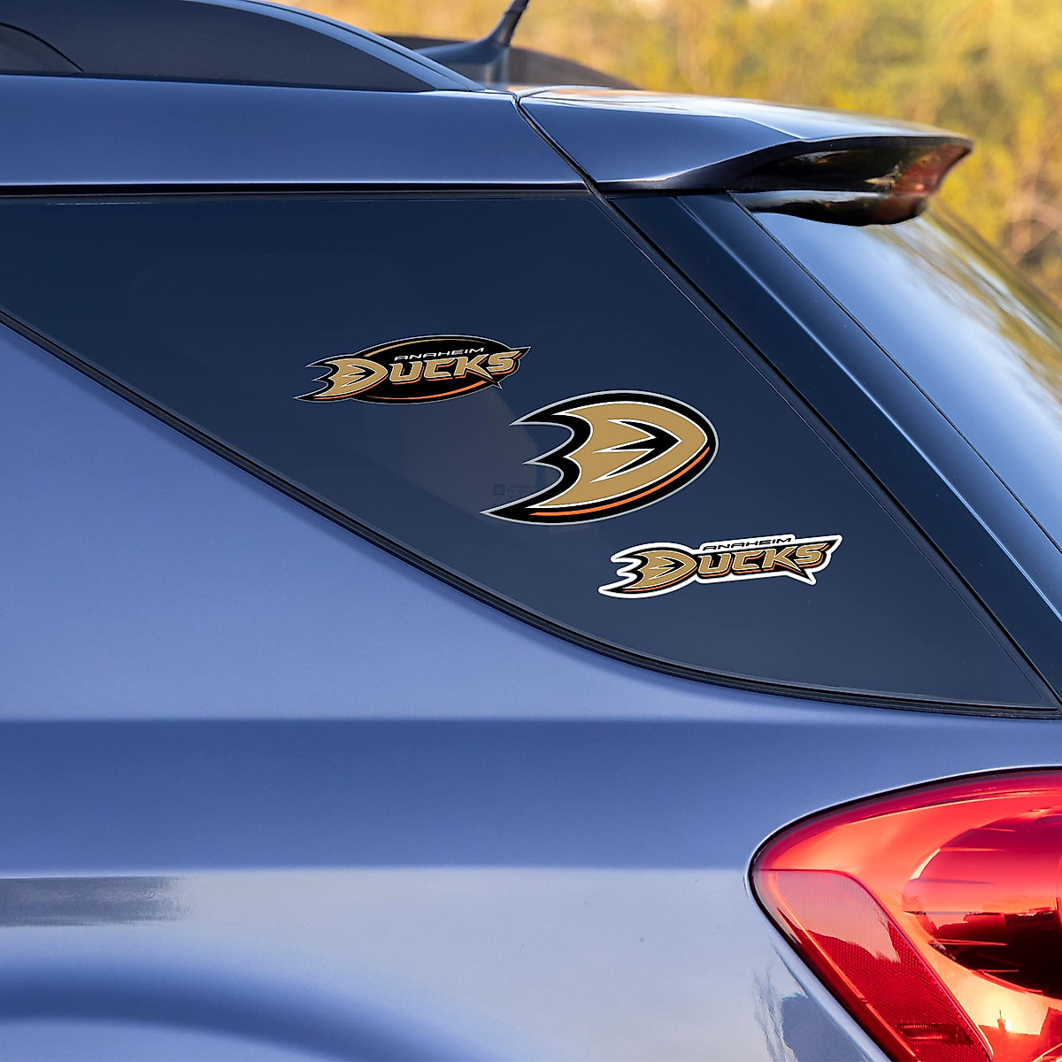 Rico Industries NFL Miami Dolphins Die Cut Triple Spirit Sticker Sheet, One Size, Primary, 3-Piece