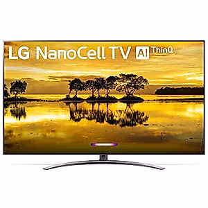 LG Nano 9 Series 65” Alexa built-in 4k Smart TV (3840 x 2160), 120Hz Refresh Rate, AI-Powered 4K, Dolby Vision (65SM9000PUA, 2019)