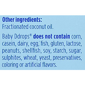 Ddrops Baby Drops Yellow, 540 Count (Pack of 6)