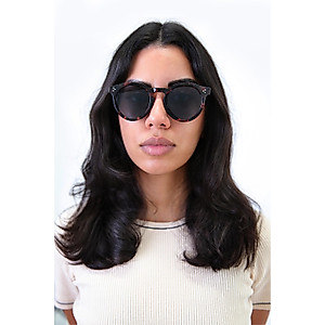 Illesteva Sunglasses Leonard II E - Pink Tortoise/Grey