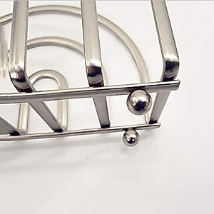 Napkin Holders,Tabletop Upright Napkin Holder,Decorative Tissue Holder,Collection Vertical Stand Home Decor Basic Non-Slip Napkin Holder Kitchen Storage Tissue Table Iron Cutting Board Racks