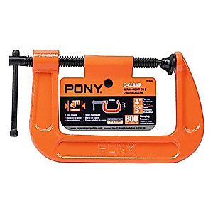 Pony Jorgensen 2640 C-Clamp, 4-Inch