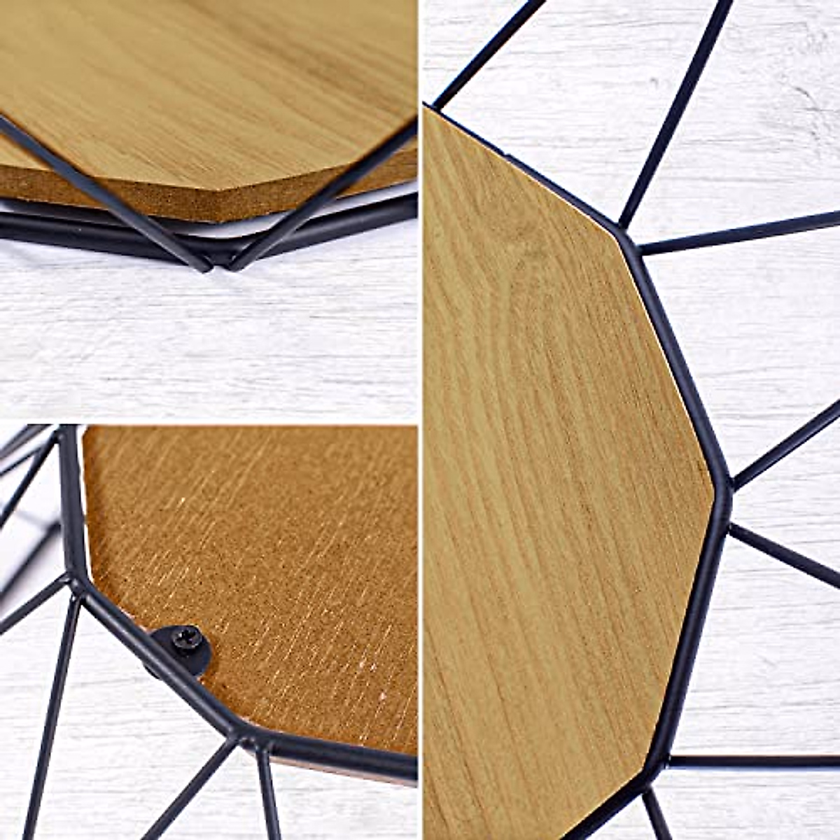 Fruit Bowl for Kitchen Counter - Fruit Basket for Kitchen Countertop - Black Fruit Bowls Vintage Style - Keeps Fruits and Vegetables Fresh - 10.2 x 4.7 x 5.3 in