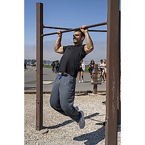 frueo Men's 3 Pack Workout Shirts Dry Fit Moisture Wicking Short Sleeve Mesh Athletic T-Shirts,Black Gray Navy, 4XL