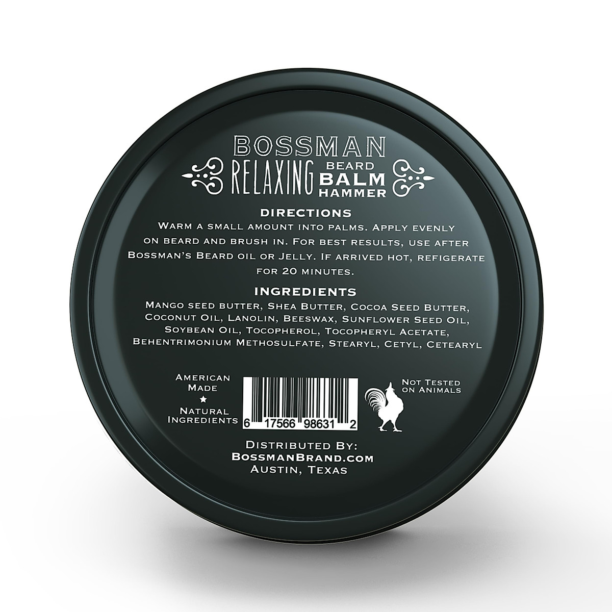 Bossman Beard Balm Variety Pack - Beard Grooming, Growth and Care Kit - Softener and Moisturizer - All 6 Scents