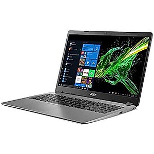 2020 Acer Aspire 3 15.6" Full HD 1080P Laptop PC, Intel Core i5-1035G1 Quad-Core Processor, 8GB DDR4 RAM, 256GB SSD, Ethernet, HDMI, Wi-Fi, Webcam, Numeric Keypad, Windows 10 Home, Steel Gray