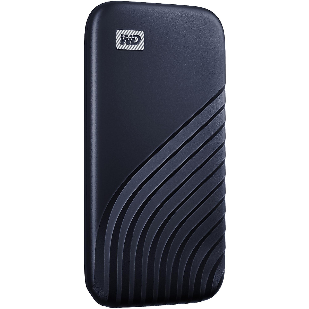 WD 1TB My Passport Portable SSD, External NVMe Solid State Drive, USB-C, up to 1050 MB/s, Works with PC, Xbox and PlayStation, 2-Meters Drop Resistance, Midnight Blue