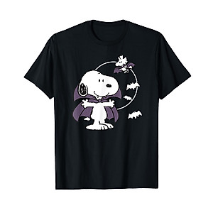 Peanuts Halloween Vampire Snoopy T-Shirt