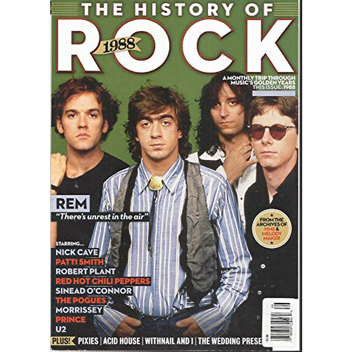 THE HISTORY OF ROCK 1988 MAGAZINE, THERE'S UNREST IN THE AIR ISSUE, 2017
