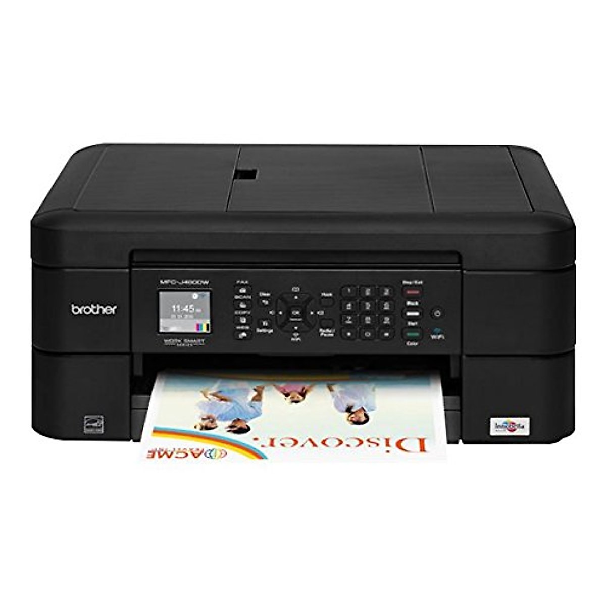 Brother MFC-J460DW, All-in-One Color Inkjet Printer, Compact & Easy to Connect, Wireless, Automatic Duplex Printing, Amazon Dash Replenishment Ready