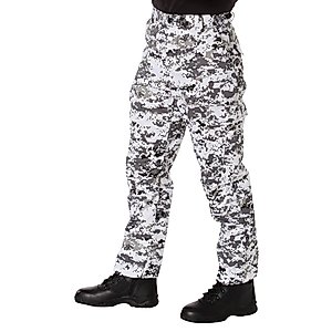 Rothco Digital Camo Tactical BDU Pants (US, Alpha, Large, Regular, Regular, City Digital Camo)