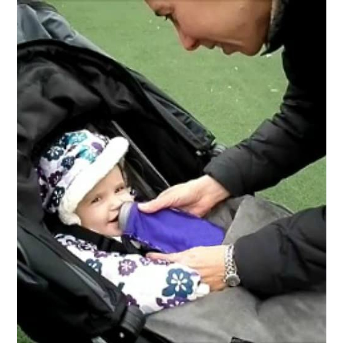 K.O. ECOLIFE THE POWCH! Reusable Food Liquid Pouch Container Bottle 12oz Collapsible Waterproof Kids Adults Pets Soft Fabric Food Container DW/FZR Safe Gives Back Woman-Owned MADE IN USA (Royal Blue)