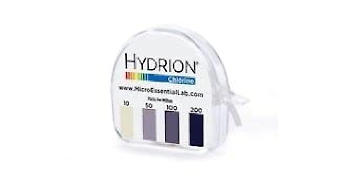 Micro Essential Lab CM-240 Hydrion Chlorine Dispenser 10-200 PPM Test ...