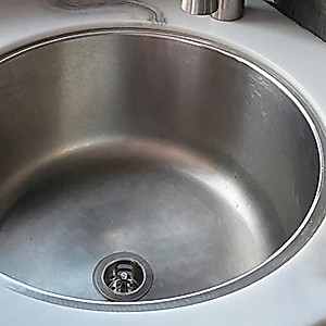 Danco 88328 1-1/2" Mobile Home/RV Sink Strainer, Chrome