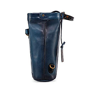 OLD TREND Genuine Leather Pamela Backpack (Navy)