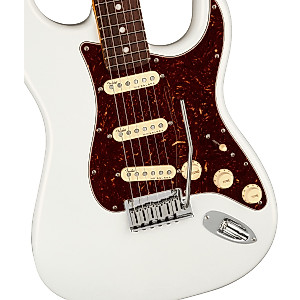 Fender American Ultra Stratocaster - Arctic Pearl with Rosewood Fingerboard