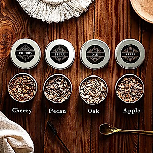 Ritual Life Cocktail Smoker Kit with Torch, 2 Bonus Glasses, 2 Ice Ball Molds, 4 Flavor Chips- Old Fashioned Smoker Kit for Whiskey, Bourbon Drinks & Food- Birthday