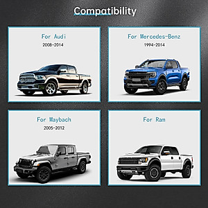 MOTORHOT 2Pcs 20mm Wheel Spacers Adapters 5x112mm to 5x114.3mm 5 Lug Hub 14x1.5 Studs 10 Lug Nuts Replacement for Audi 2008-2014 Mercedes-Benz 1994-2014 Maybach 2005-2012