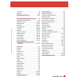 Reading & Math Jumbo Workbook: Grade 1