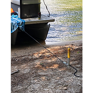 TFORESTER Stainless Steel Anchor Hook Slide Hook Boat Hook Knotless Anchor System Easy to Use with Quick Release (Rope Not Included) Holds 9000 lb
