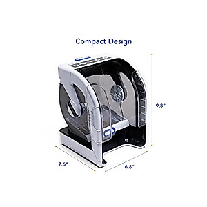 MiBowl Automatic Microchip Pet Feeder with Included ID Disc - for Cats and Small Dogs - BPA and BHT Free Bowl and Enclosed Back - Great for Specialized or Prescribed Diets