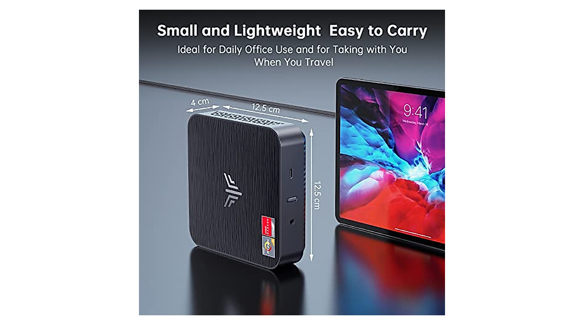 KAMRUI Ryzen 7 Mini PC with Dual 4K Display