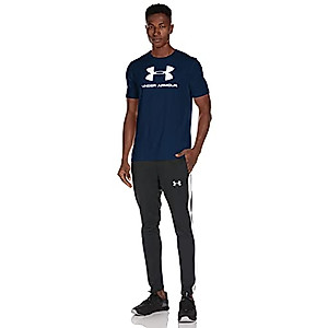 Under Armour Men's UA Sportstyle Logo Short Sleeve MD Navy