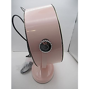 Retro Pedestal Desk Fan with Pivot Head 2 Speed 12 INCH