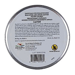 SALVO Flea and Tick Collar for Dogs - Pack of 2 for 12 Months of Protection - Flea and Tick Prevention for Dogs (Large)