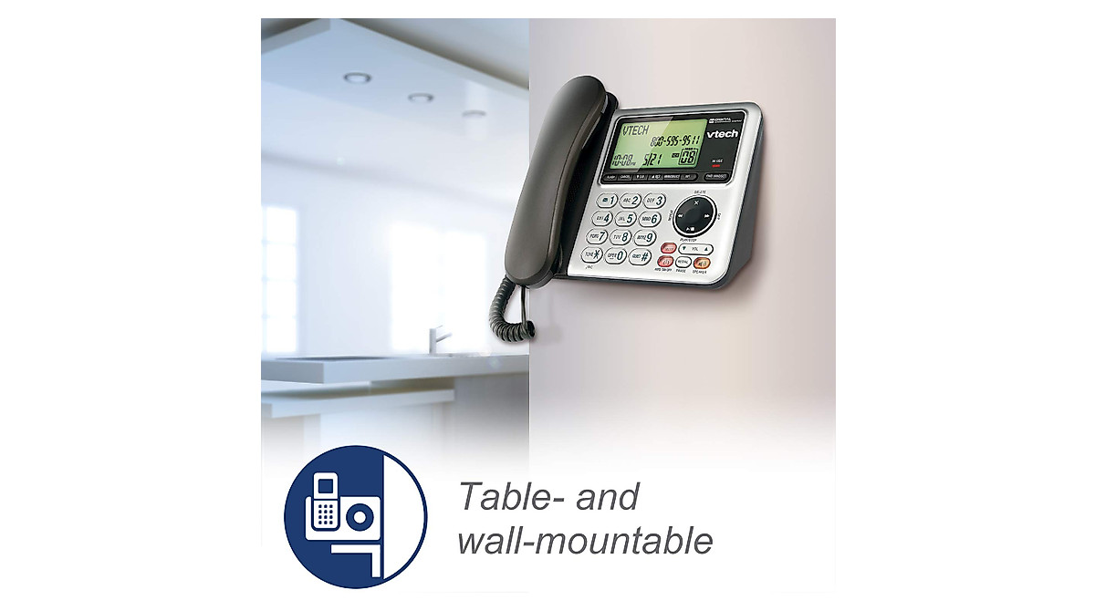 VTech CS6649-2 DECT 6.0 Landline Phone with 2 Handsets | Clear & Secure ...