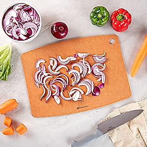 Restaurantware Nature Tek Kraft Wood Fiber Cutting Board - 17 1/4" x 12 3/4" - 1 count box