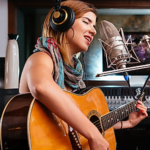 1/4 to XLR Male Cables - Quarter to XLR Balanced Stereo Cables SKAPADEN - 10 Feet, Black