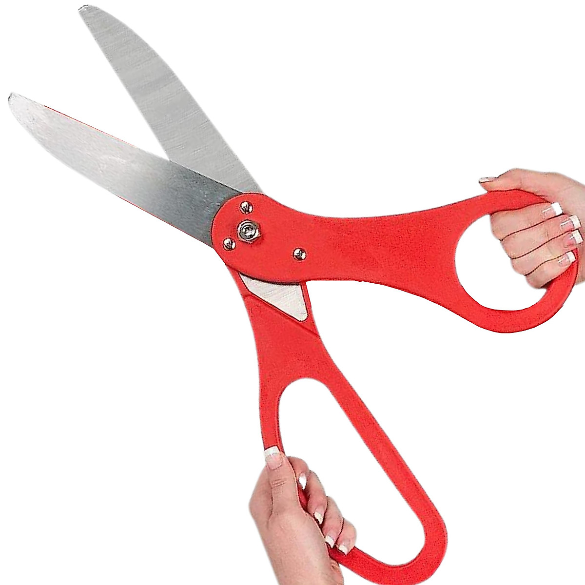 20" Red Scissors for Grand Opening – Red Giant Scissors for Ribbon Cutting Ceremony Heavy Duty Scissors Giants Ribbon Cutting Scissors for Special Events Inaugurations and Ceremonies